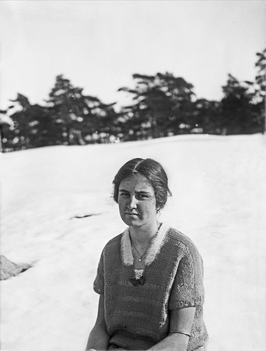 Dordi Arentz. Fotografert februar 1926. -Norsk Folkemuseum / DigitaltMuseum