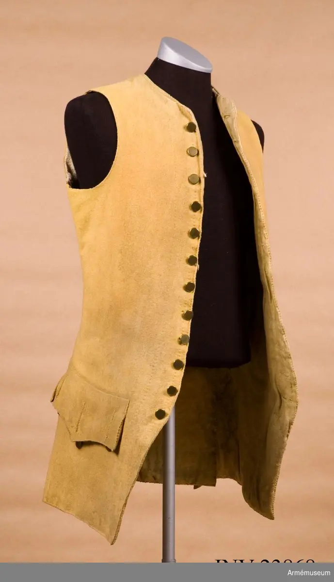 Väst m/1765 -Armémuseum / DigitaltMuseum