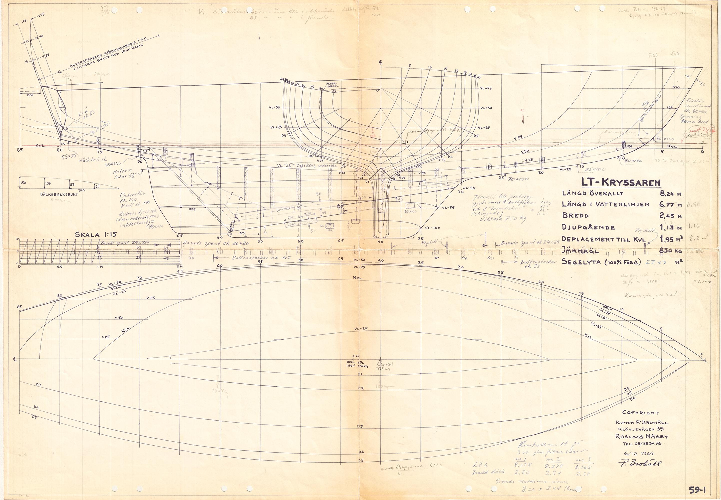 Ritning -Sjöhistoriska museet / DigitaltMuseum