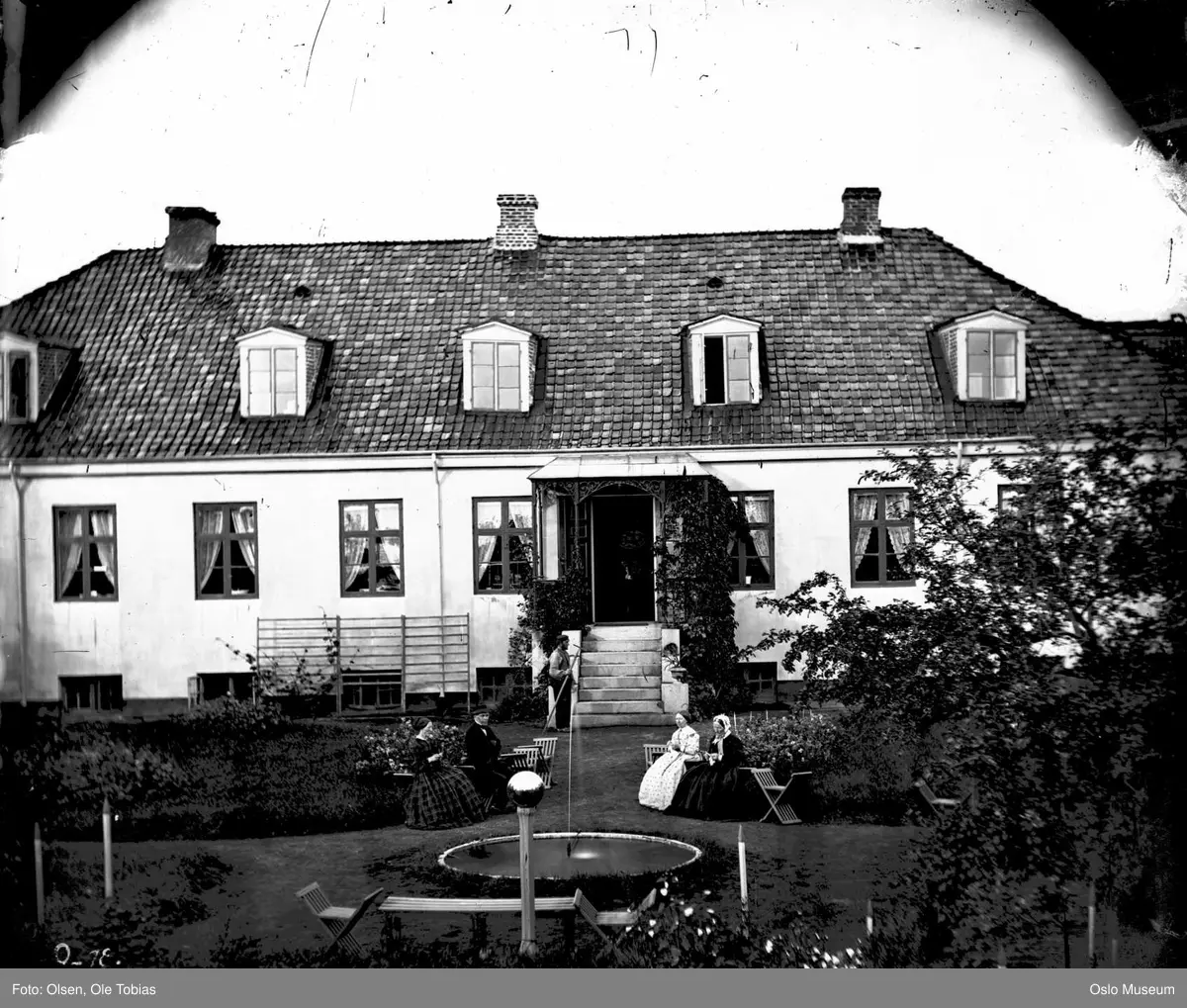 Lilleborg gård. -Oslo Museum / DigitaltMuseum