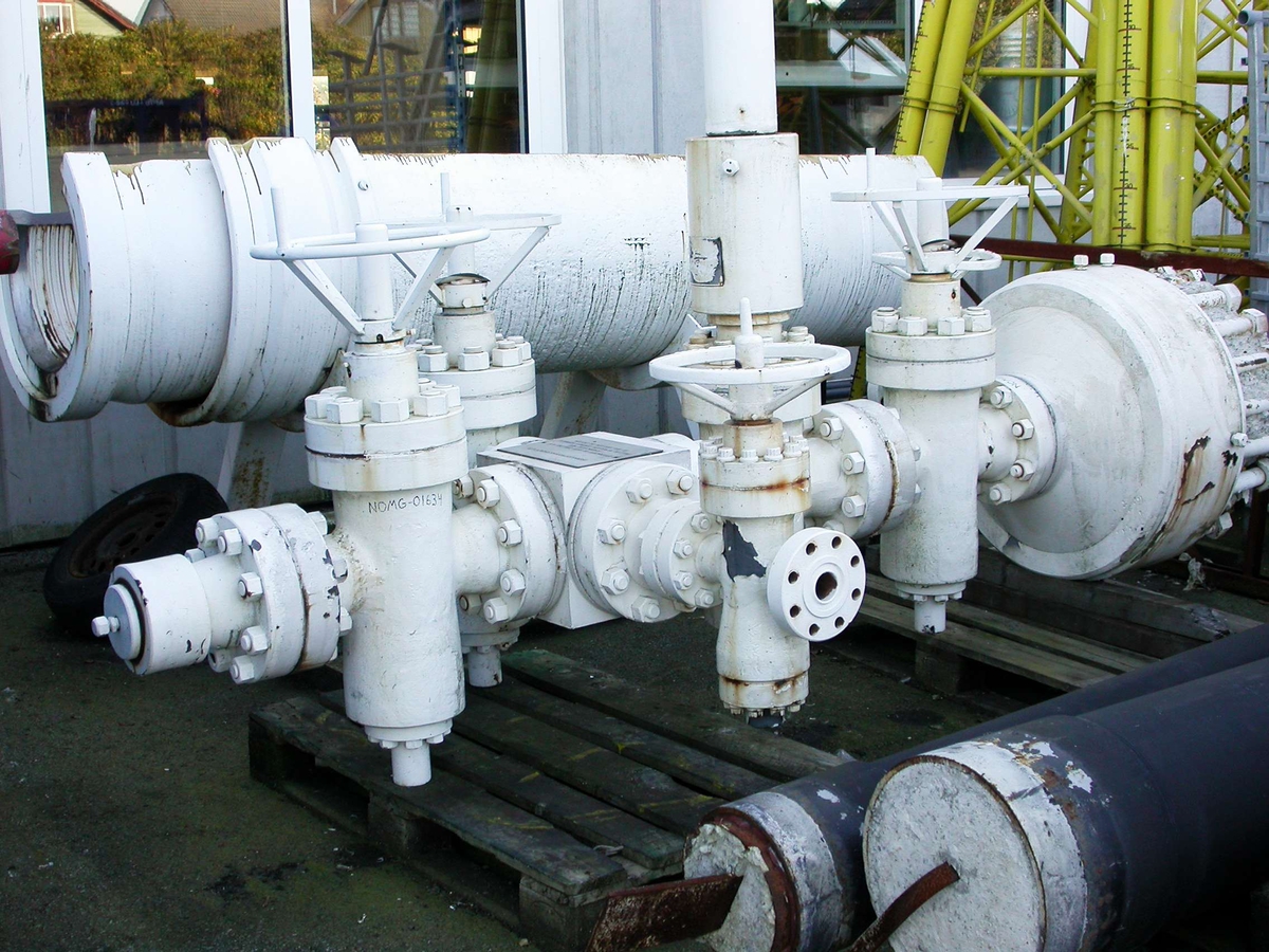 Brønnhodeventil -Norsk Oljemuseum / DigitaltMuseum