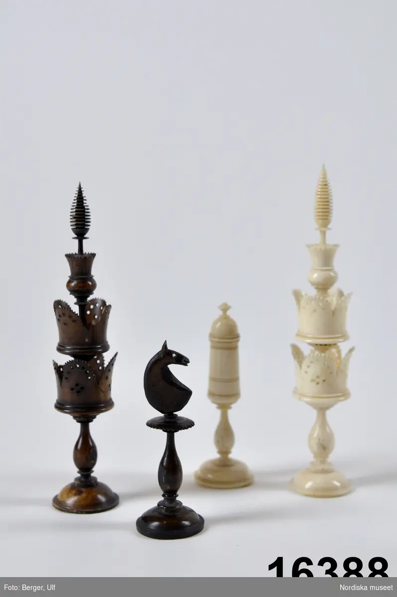 Schackspel -Nordiska museet / DigitaltMuseum