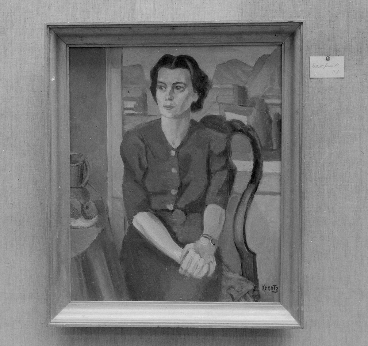 Malerier av Nils Krantz i Trondhjems Kunstforening -Sverresborg ...