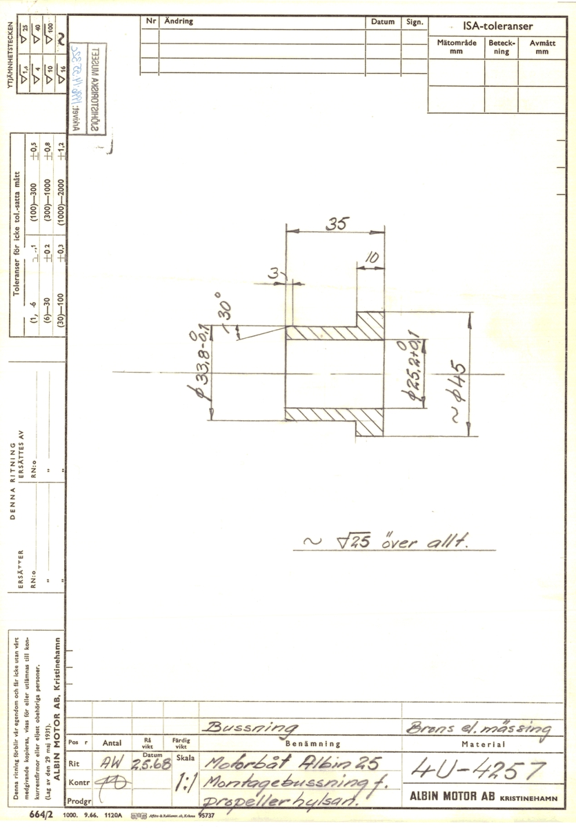 Ritning -Sjöhistoriska museet / DigitaltMuseum