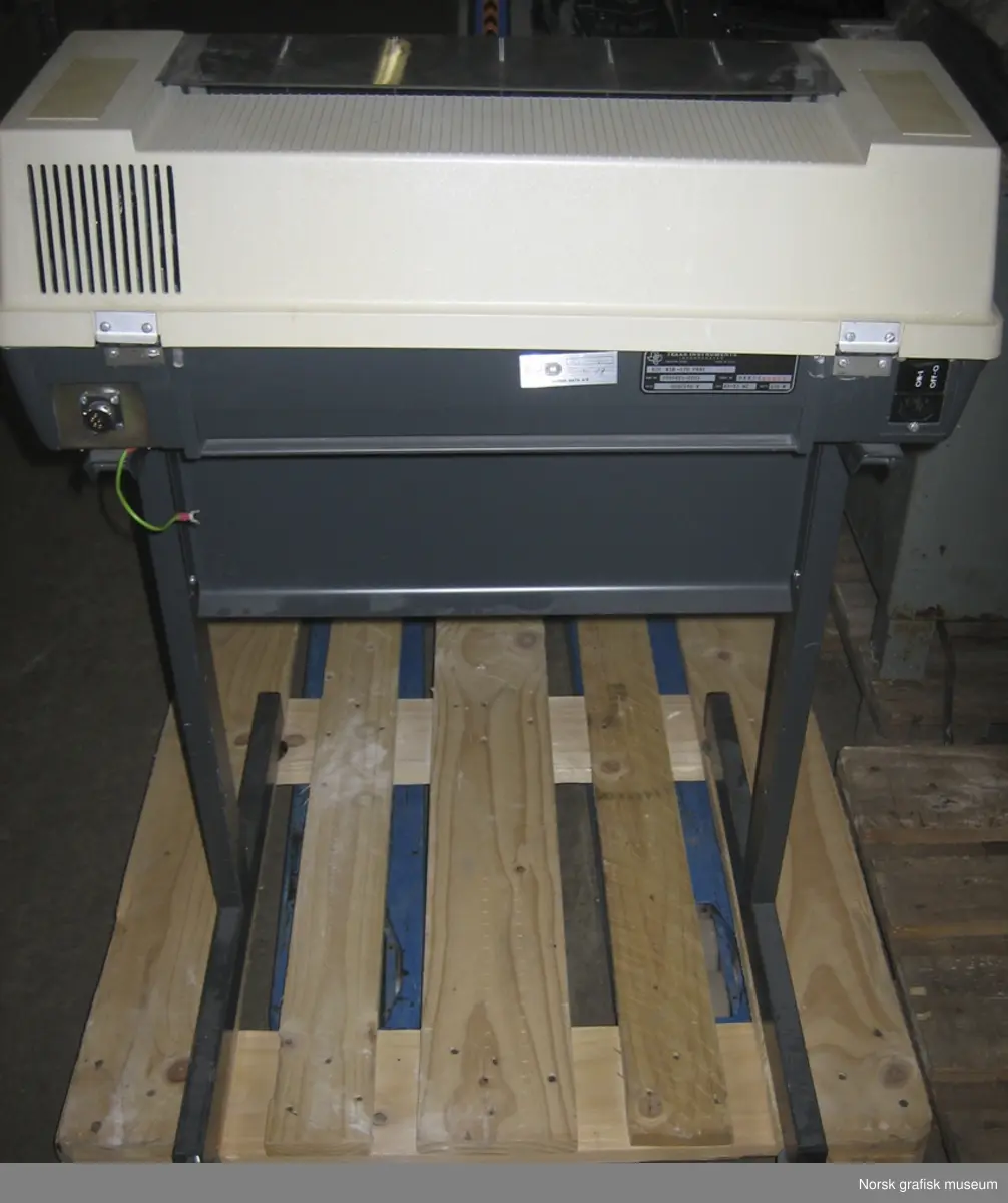 Skriver -Norsk grafisk museum / DigitaltMuseum