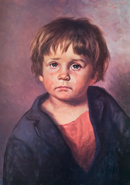 Portrait of a Crying Boy KulturPunkt