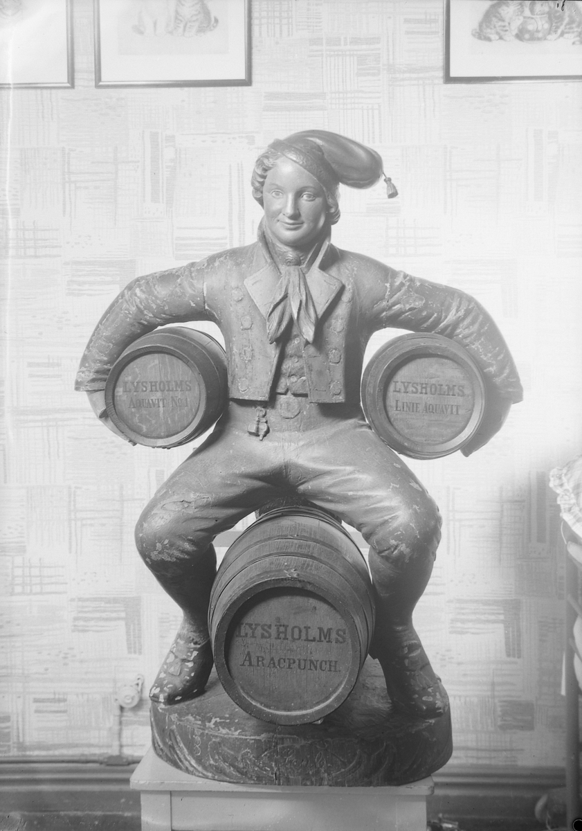 Varemerke for Lysholm - Lysholmgutten (skåret av Ole Jacobsen Laulo ...