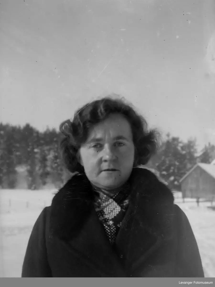 Portrett, passfoto ID-kort -Levanger Fotomuseum / DigitaltMuseum