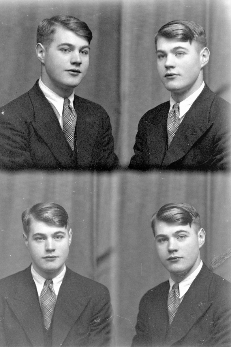 Portrett. Ung mann. Bestilt av Hr. Arne Skogland -Haugalandmuseet ...