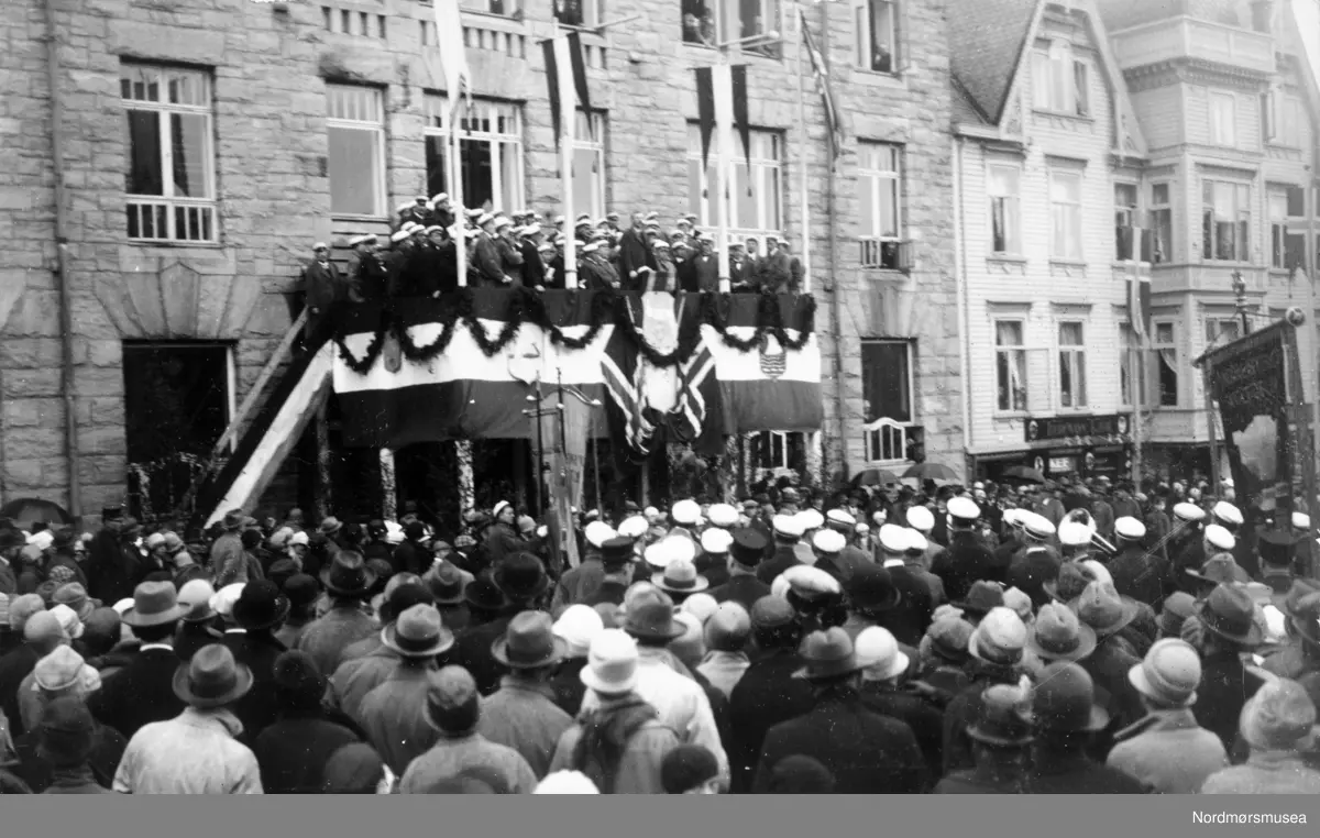 Sangerstevne i Kristiansund pinsa 1928. Velkomsttale ved ...