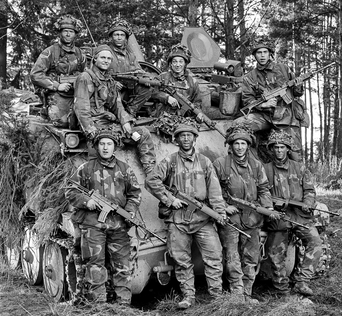 Sörmlandsbrigaden. Pvrbbv 551 -Arsenalen / DigitaltMuseum