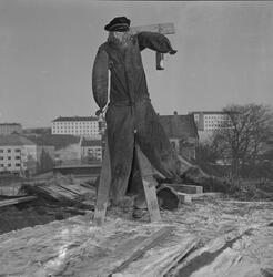 Mønsåskanne på sporveishallen på Dalsenget -Sverresborg Trøndelag ...