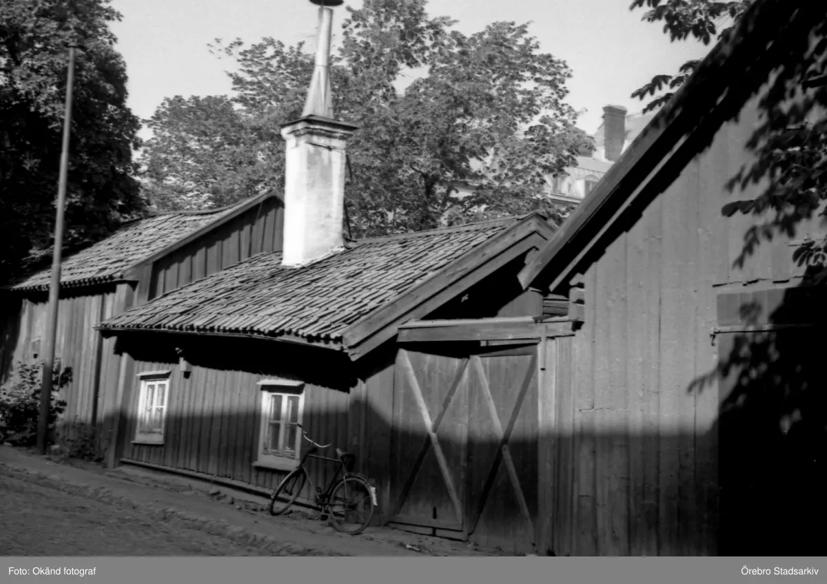 Gamla hus på Söder, 1950-tal -Örebro Stadsarkiv / DigitaltMuseum
