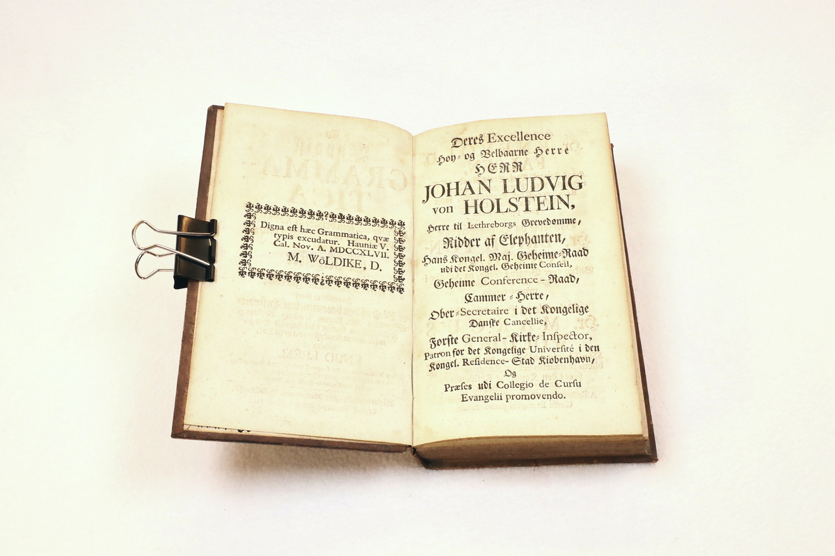 Leem, K.: En Lappisk Grammatica -Nynorsk kultursentrum / DigitaltMuseum