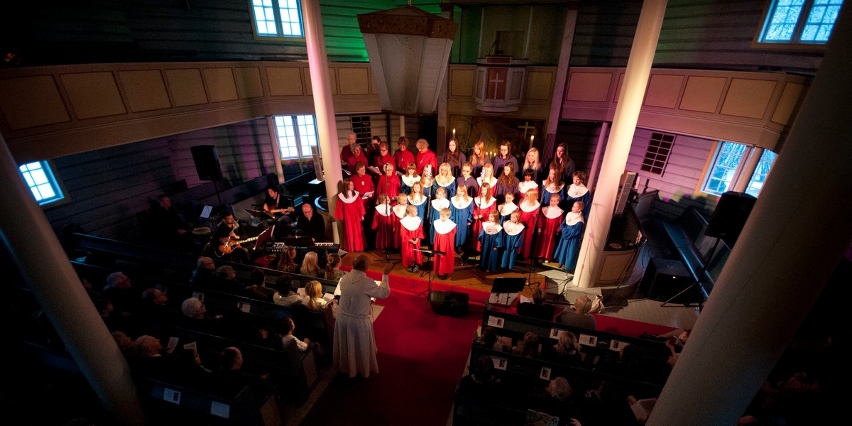 "Jubelkonsert", Ankenes kirke. Ankenes og Håkvik barnekantori (1987 ...