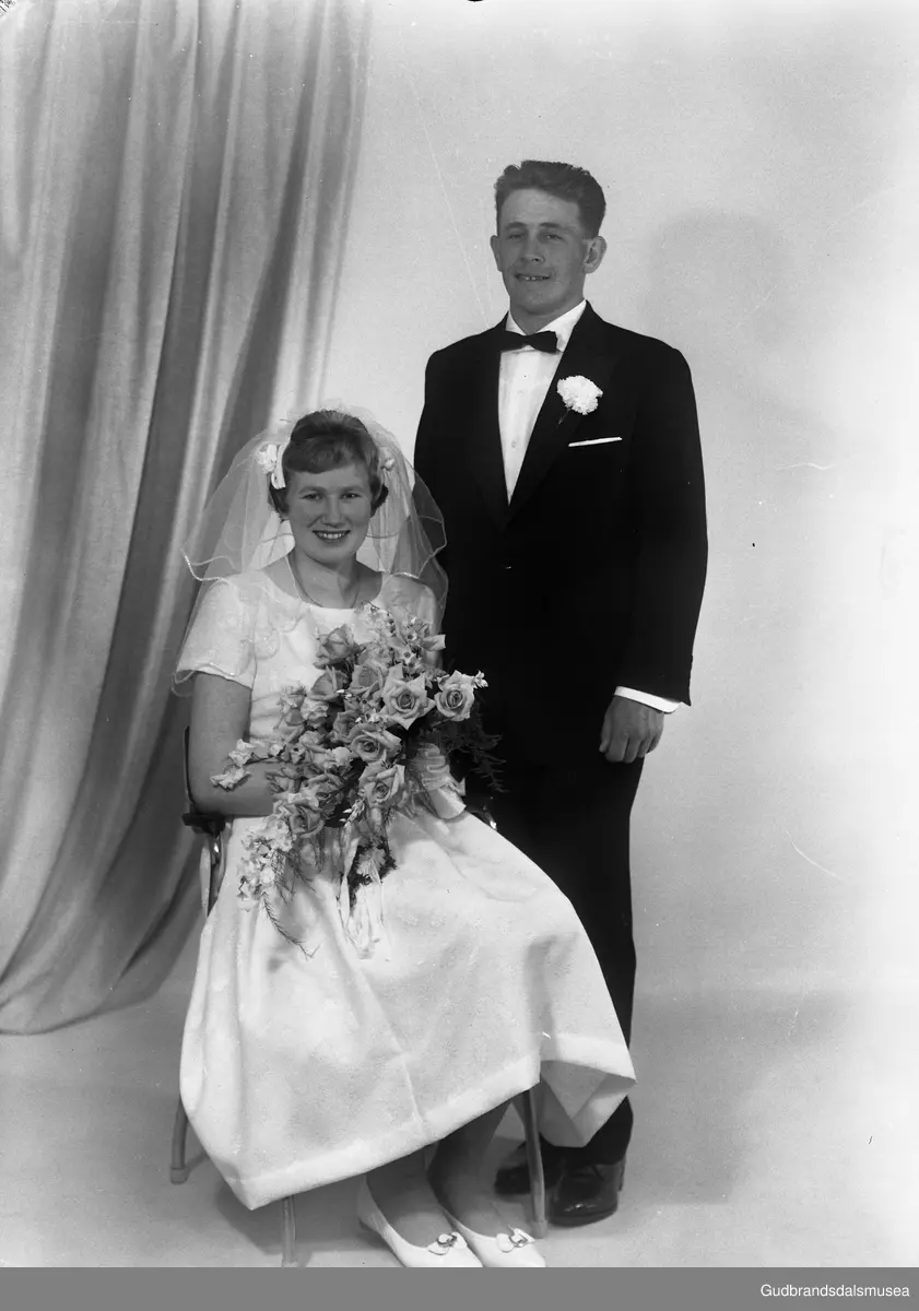 Iver Gunnar Steig og Bjørg Jevne -Gudbrandsdalsmusea / DigitaltMuseum