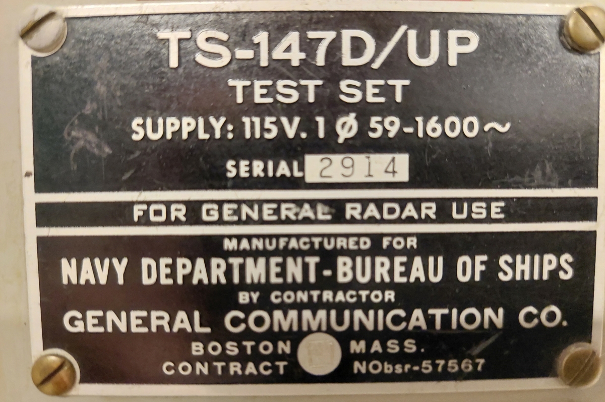 Test Set -Forsvarets museer / DigitaltMuseum