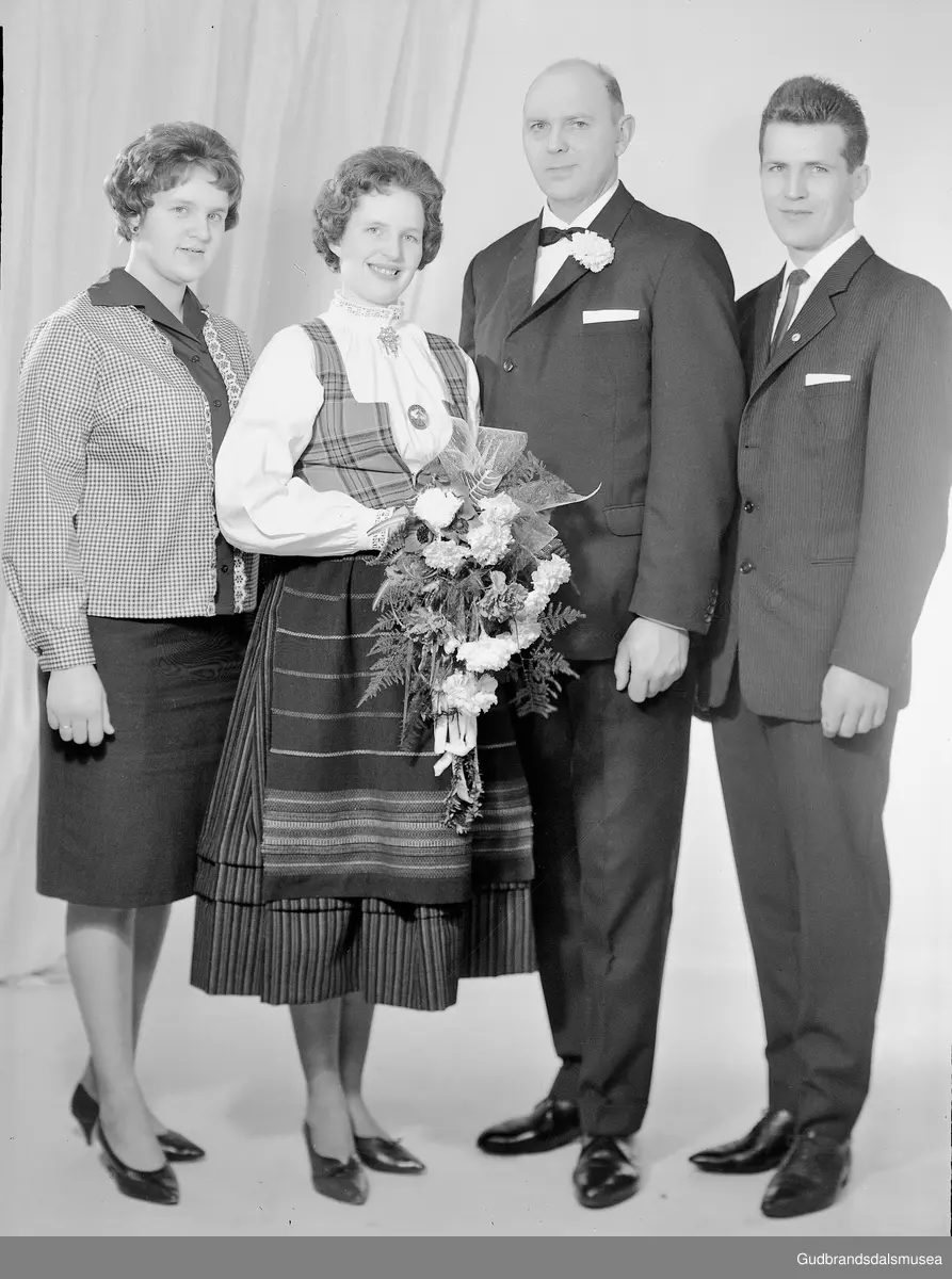 Anton Frikstad og Kari Bilben -Gudbrandsdalsmusea / DigitaltMuseum