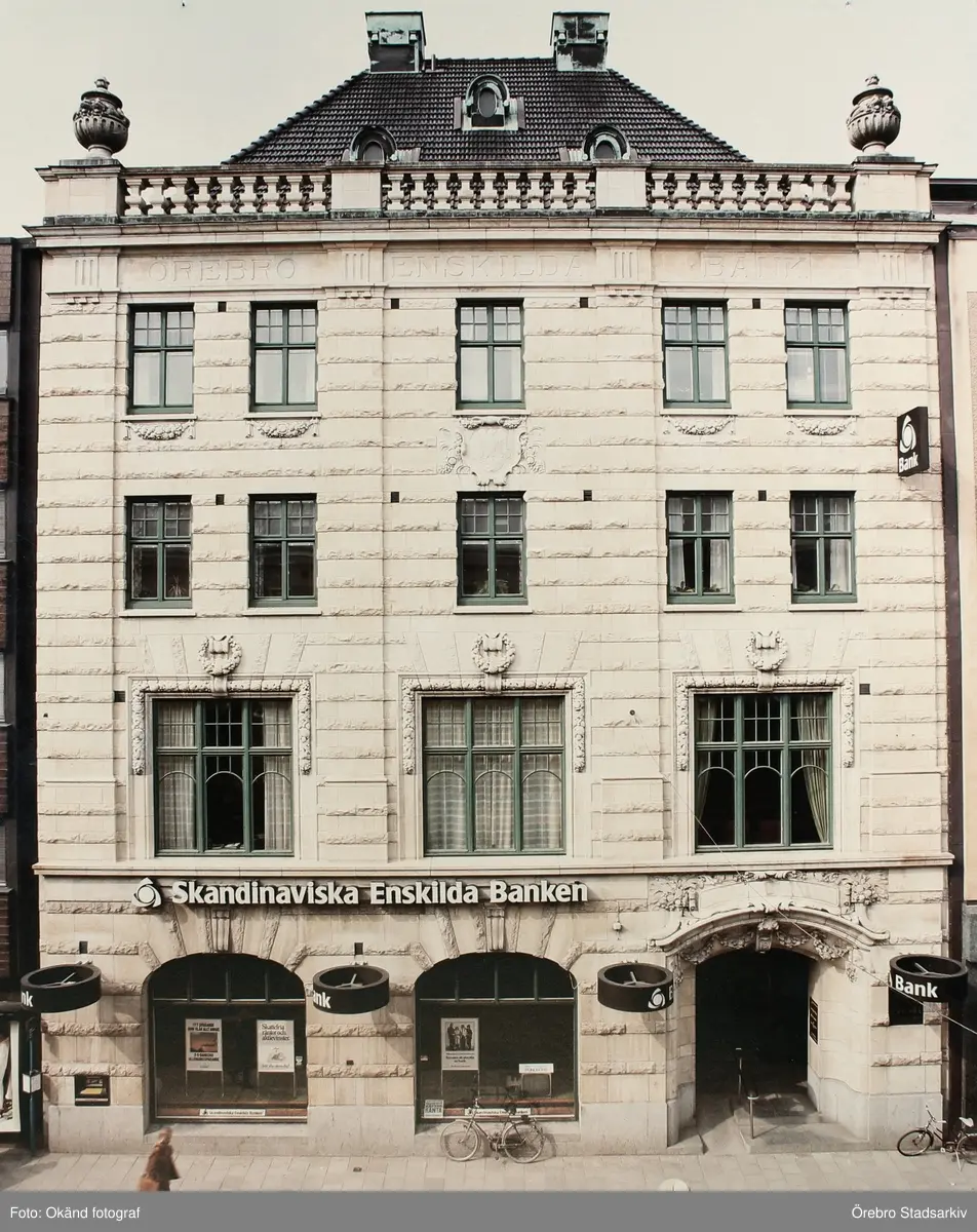 Skandinaviska Enskilda Banken, 1970-tal -Örebro Stadsarkiv / DigitaltMuseum