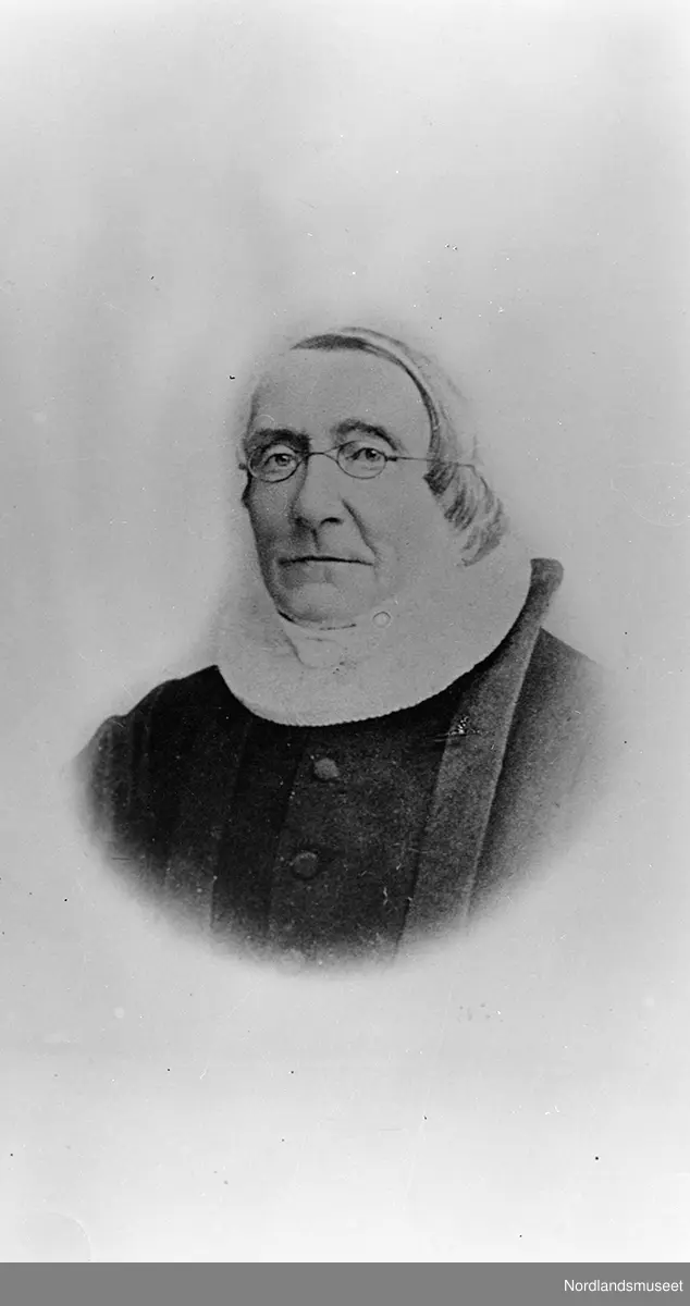 Portrett av Hans Olai Fremming Heyerdahl, sogneprest i Stange på ...