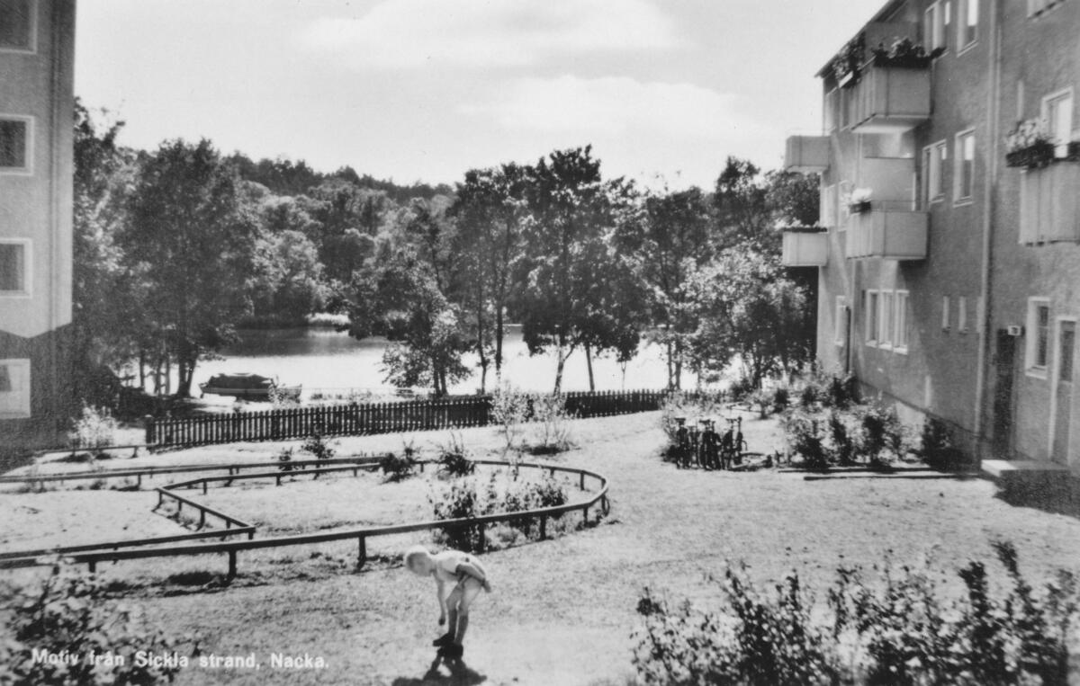 Sickla strand 02 -Nacka lokalhistoriska arkiv / DigitaltMuseum