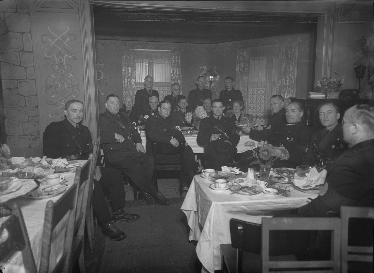 Nasjonal Samling (NS), Hirden i Fredrikstad 24. november 1941 ...