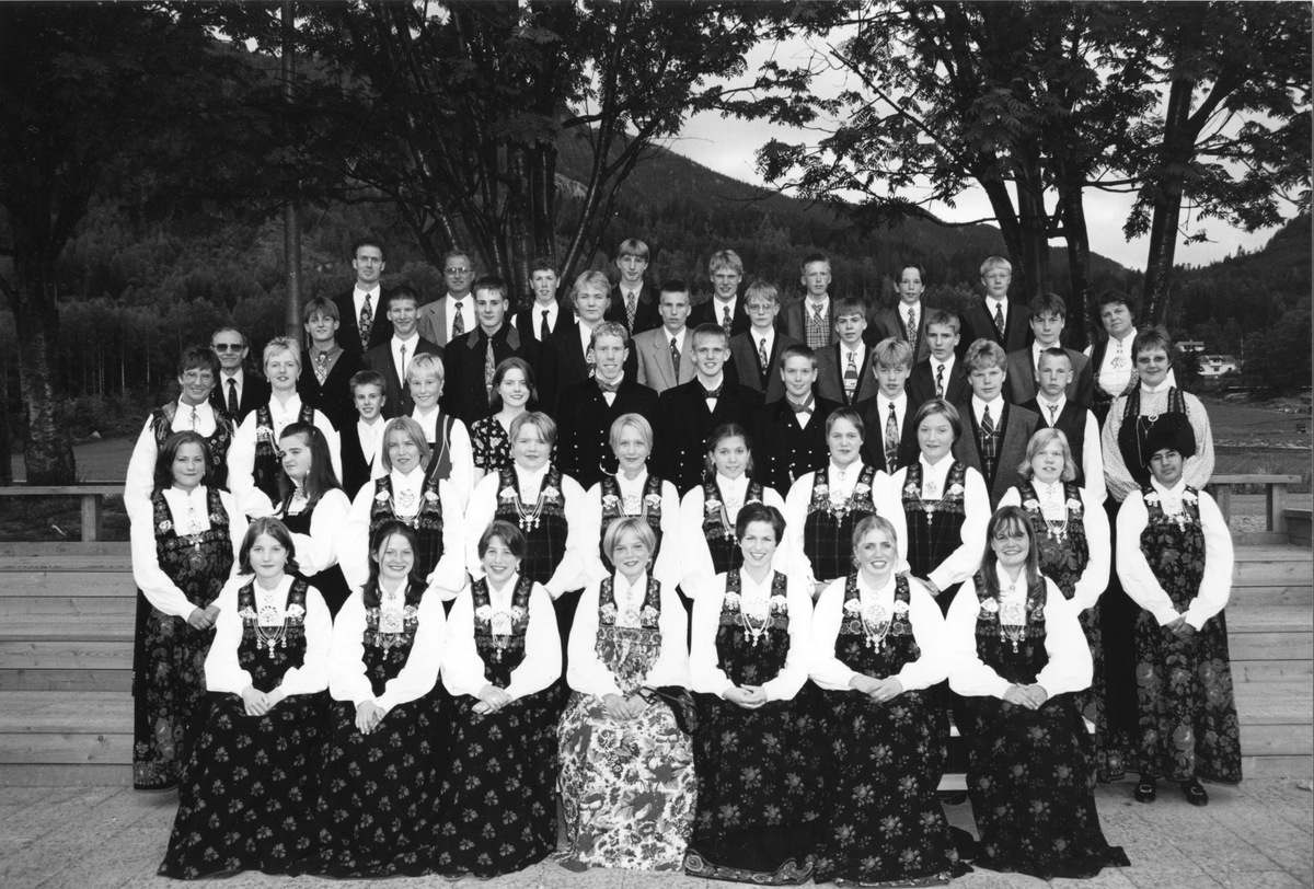 Avgangsklasse 1997, Nes Ungdomsskole -Hallingdal museum fotosamling ...