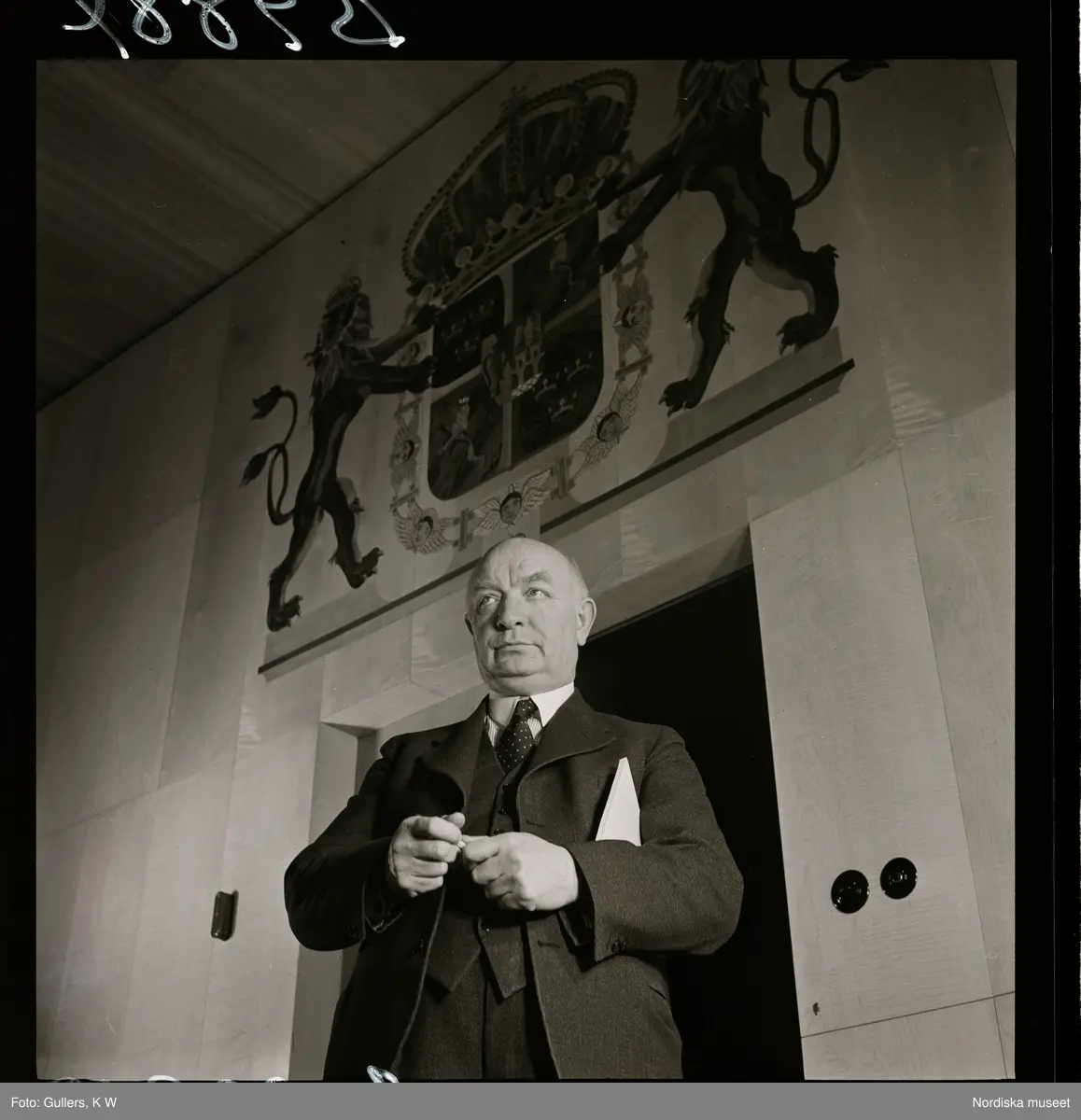 Statsminister och Socialdemokraternas partiledare Per Albin Hansson ...