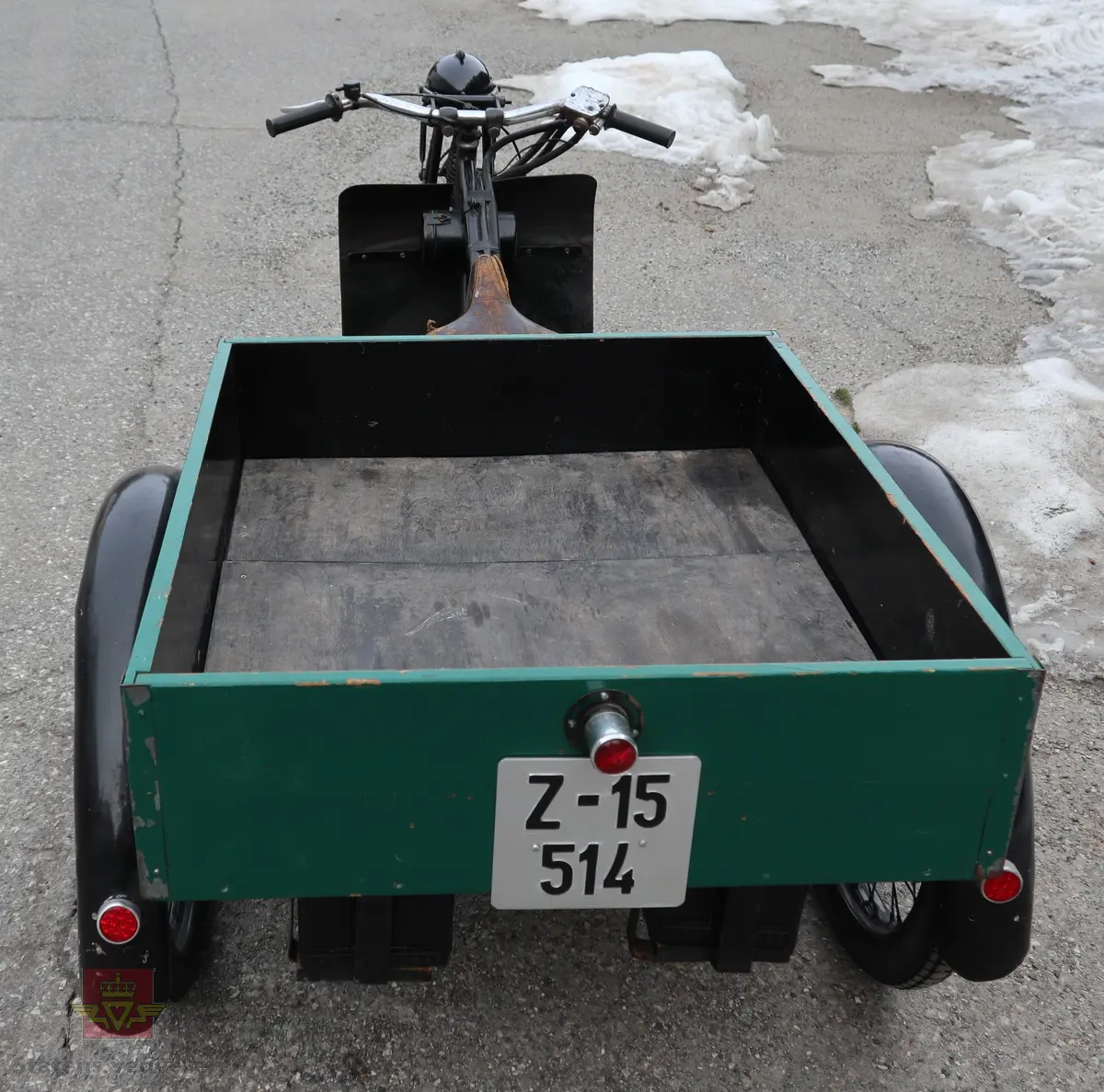 Motorsykkel -Norsk vegmuseum / DigitaltMuseum
