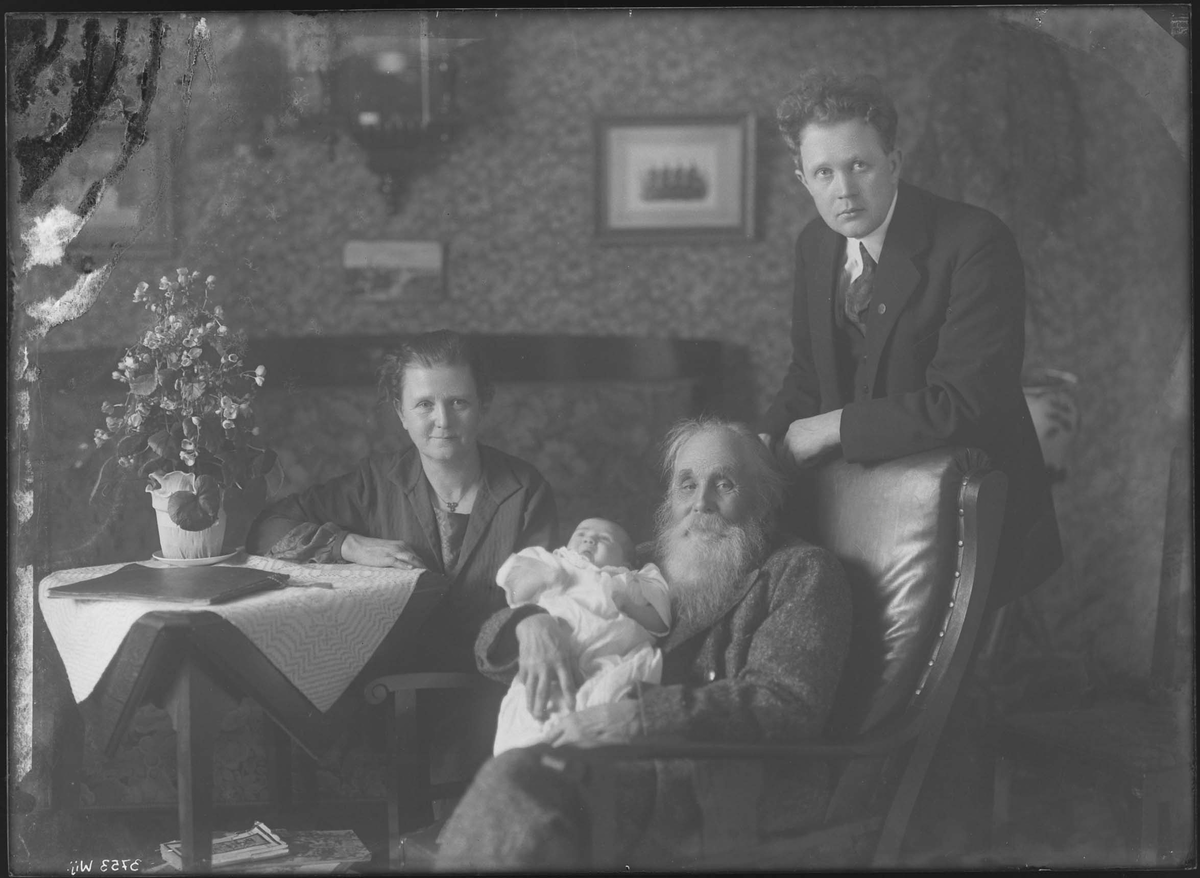 Familjen Green på Drottninggatan i Västerås -Västerås Stadsarkiv ...