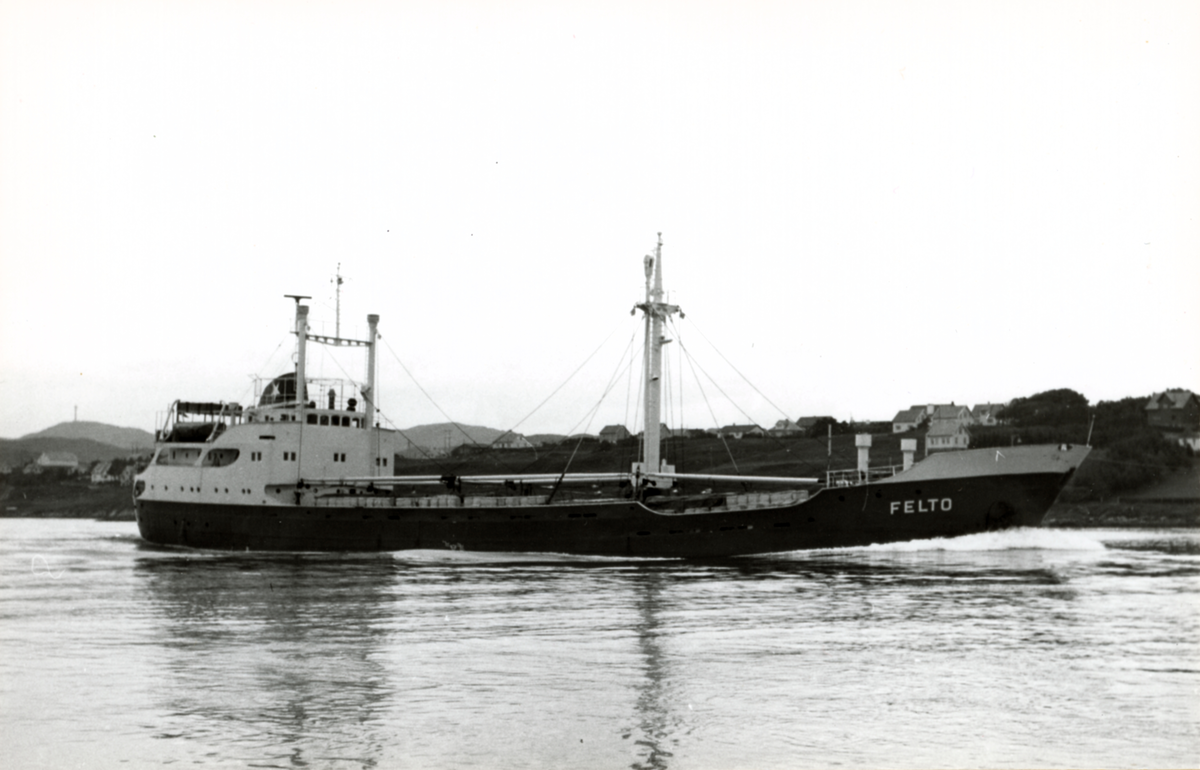 M/S Felto (Ex. Fairway, Ferdia)(b.1953, J. J. Sietas Schiffswerft ...