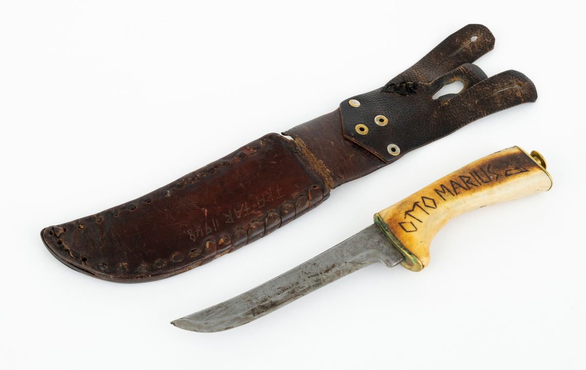 Kniv -Anno Norsk skogmuseum / DigitaltMuseum