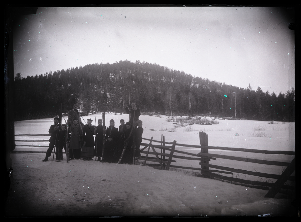 Glassplatesamling av fotograf Christian Bruun Krogh -Telemark Museum ...
