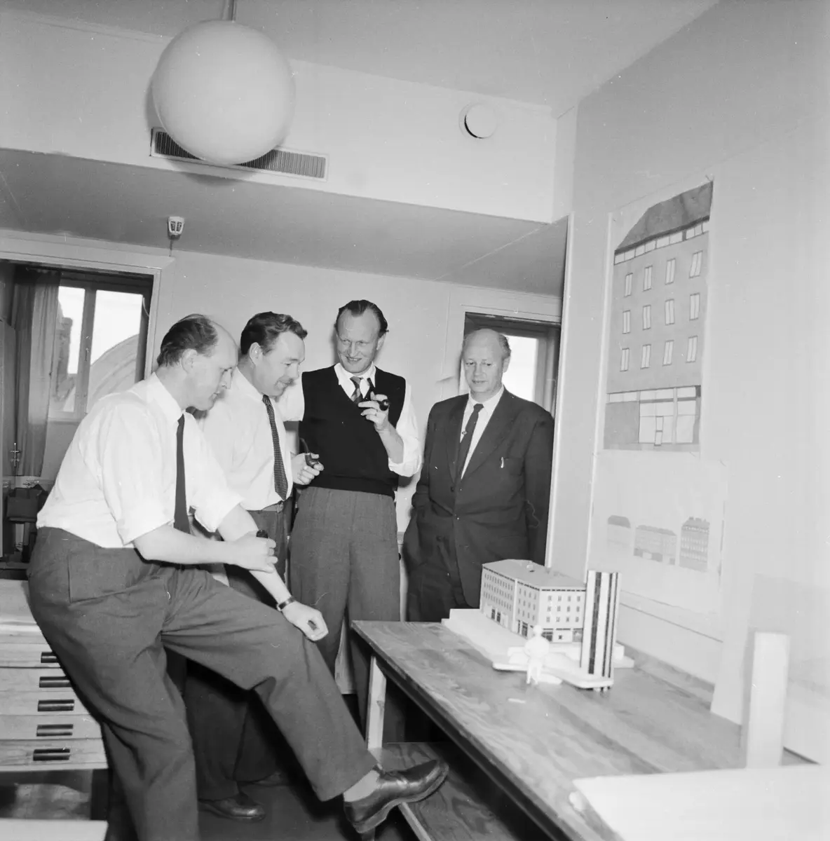 Stockholms spårvägars arkitektkontor. Arkitekter arbetar med ...