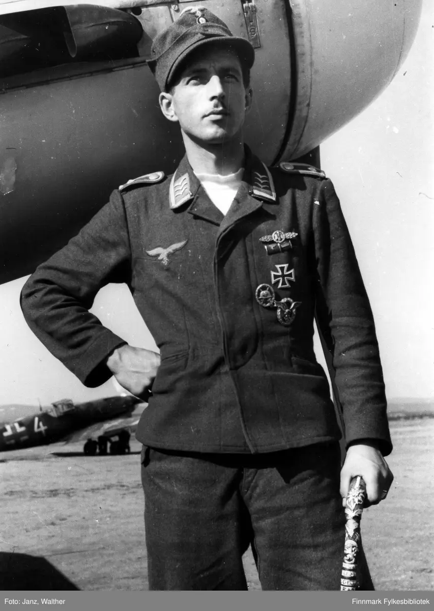 Sersjant Helmut Kischnick, pilot i 7. skvadron av 5. jagerving (7./JG 5 ...