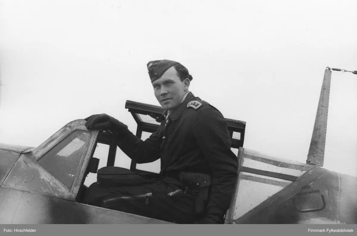 Sersjant Albert Brunner ved 6. skvadron av 5. jagerving (6./JG 5) i ...