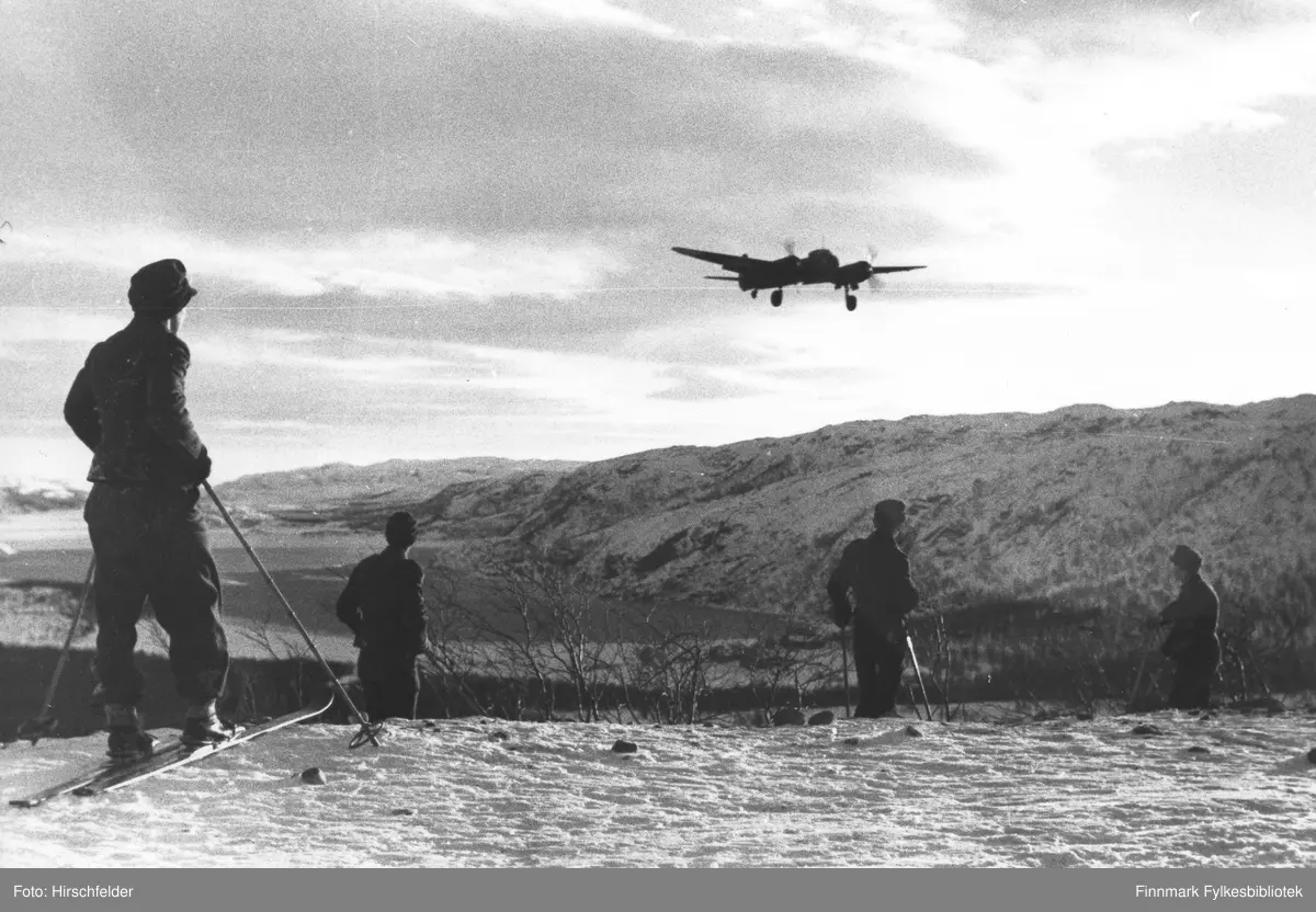 Fra 1. skvadron av fjernoppklaringsgruppe 124 (1.(F)/124). En Junkers ...