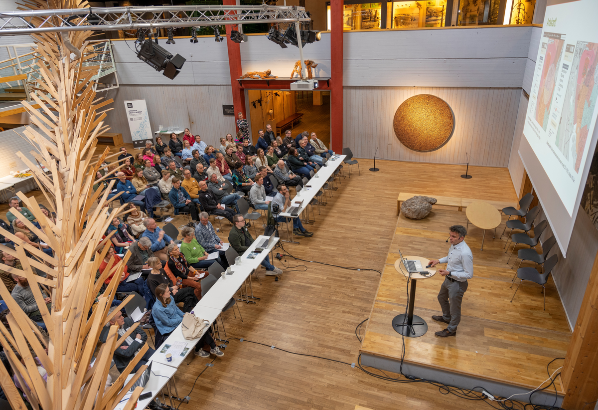 Skogsenterkonferansen 2025, som ble arrangert 19/3 2025 i regi av Besøkssenter skog på Anno ...