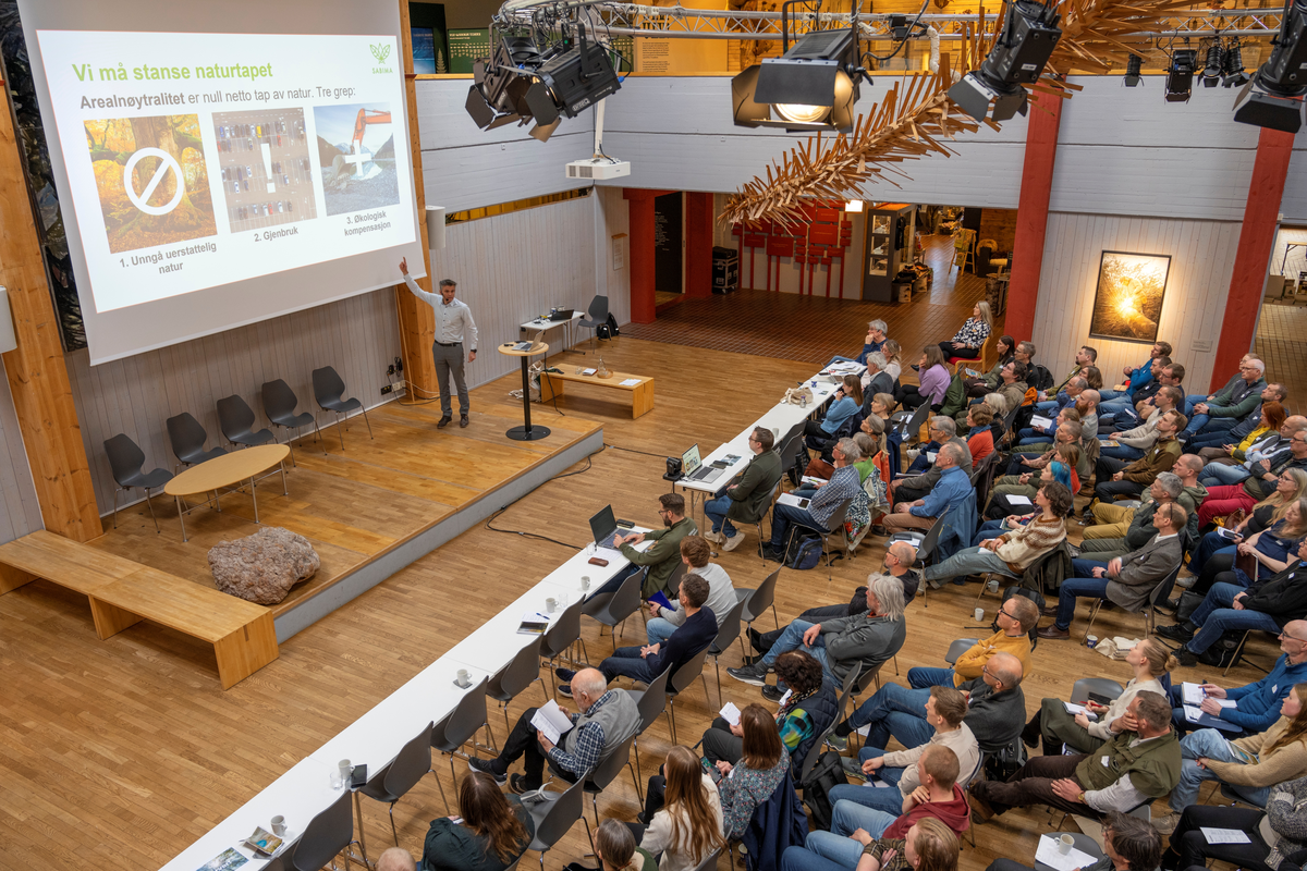 Skogsenterkonferansen 2025, som ble arrangert 19/3 2025 i regi av Besøkssenter skog på Anno ...