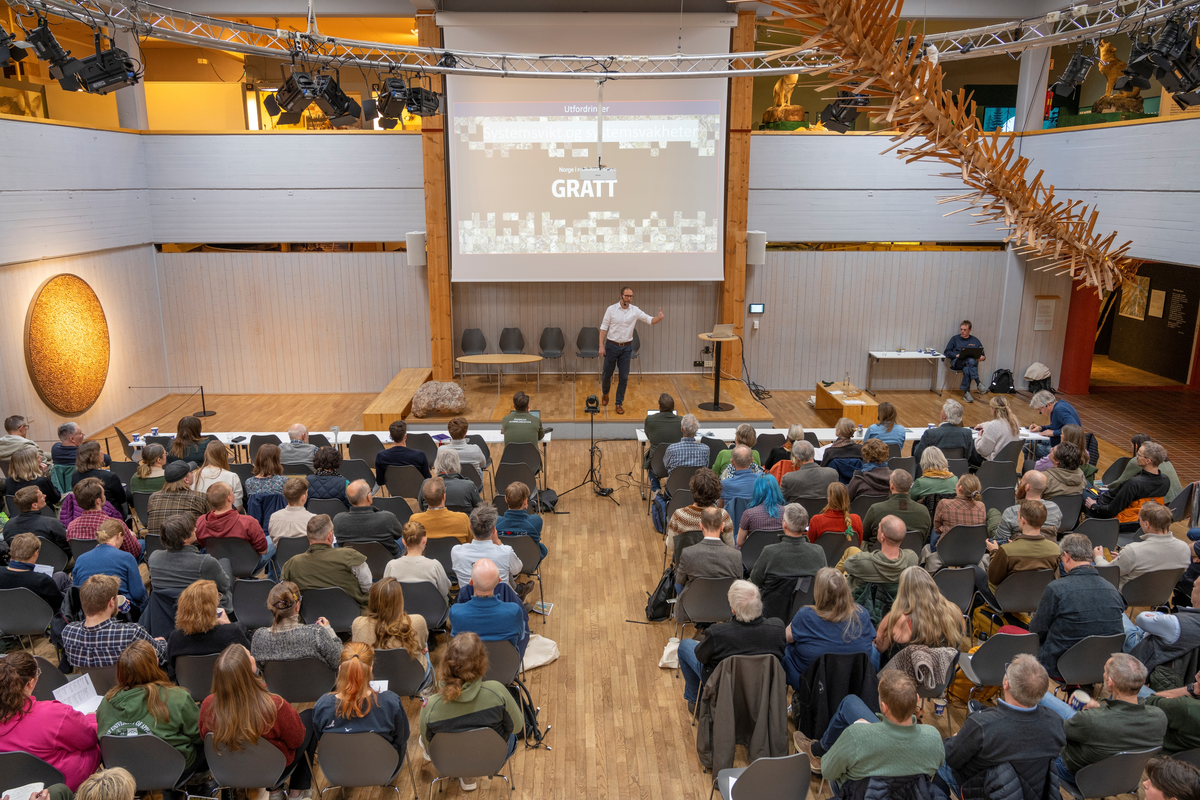 Skogsenterkonferansen 2025, som ble arrangert 19/3 2025 i regi av Besøkssenter skog på Anno ...