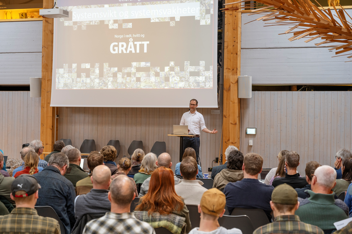 Skogsenterkonferansen 2025, som ble arrangert 19/3 2025 i regi av Besøkssenter skog i ...
