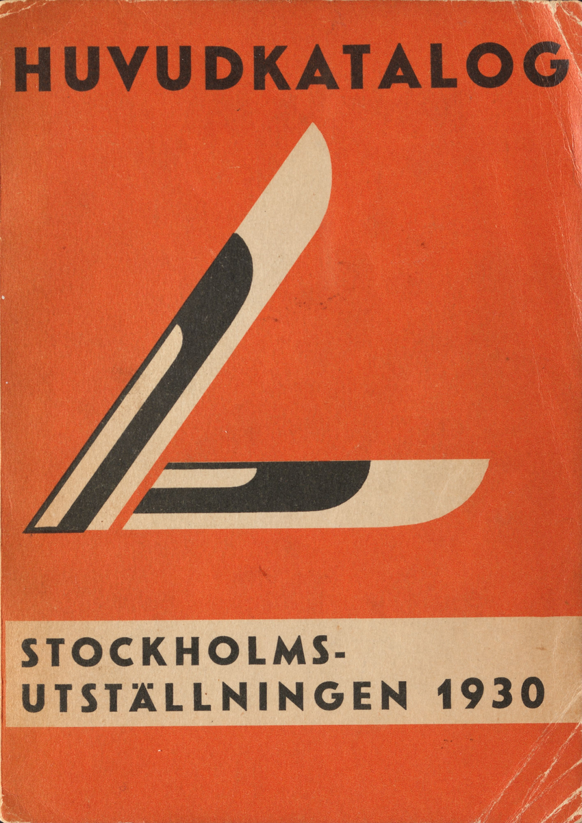 Huvudkatalog Stockholmsutställningen [Katalog] -Nasjonalmuseet, designsamlingene / DigitaltMuseum