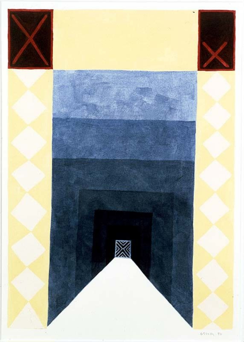 X (ill. til God dag, ABC med lesebok, Oslo 1988) [Maleri ...