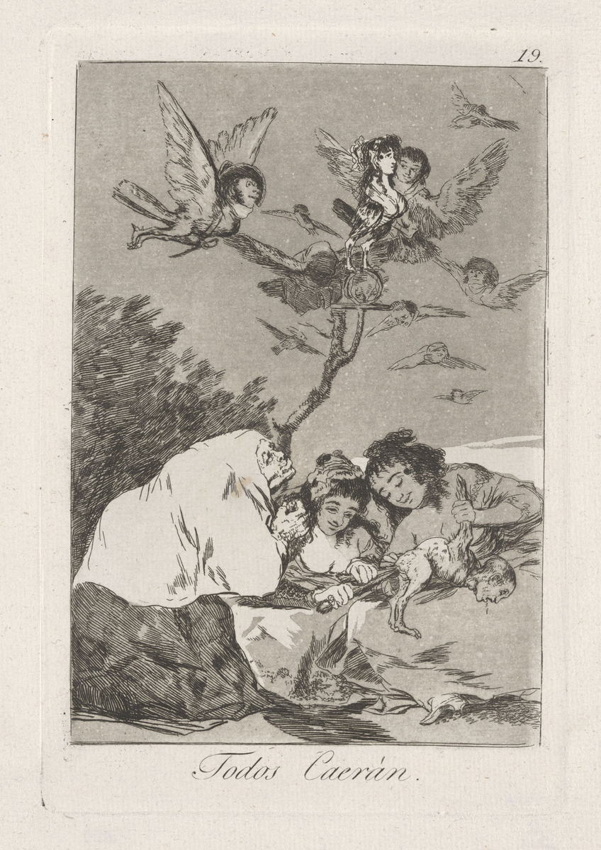 Alle vil falle [Grafikk] -Nasjonalmuseet, billedkunstsamlingene ...