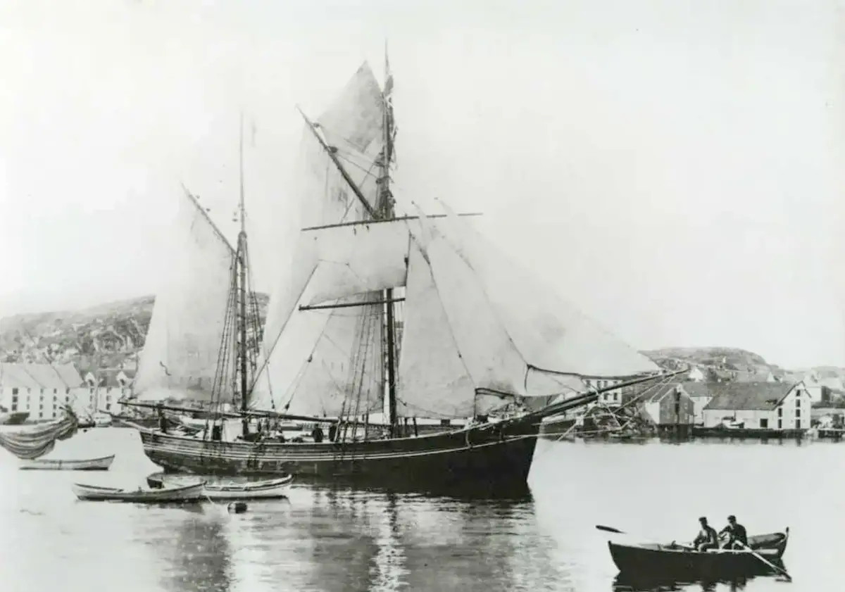 Galeasen "Søblomsten" - DigitaltMuseum