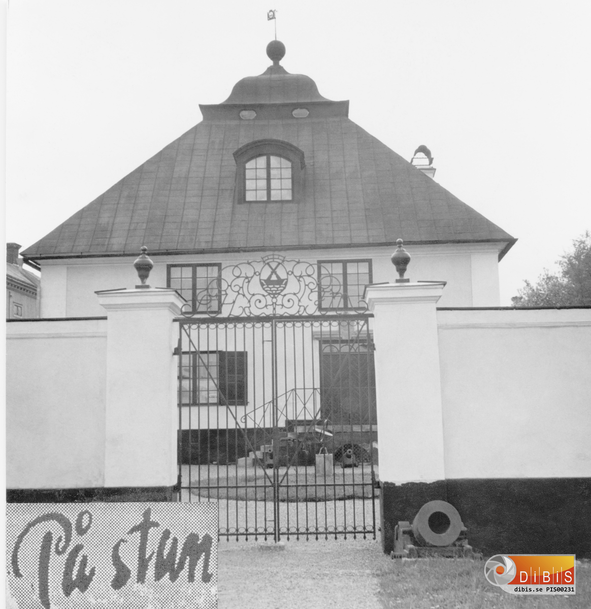 F.d. gevärsfaktoriets borrhus, numera Söderhamns stadsmuseum. -Digital ...