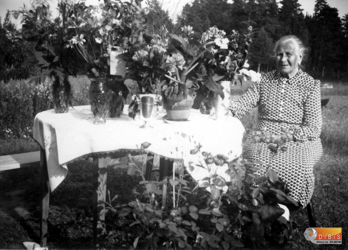 Marta Ellner, Bymyra, Sörljusne firas på sin födelsedag. Född 1877, död ...