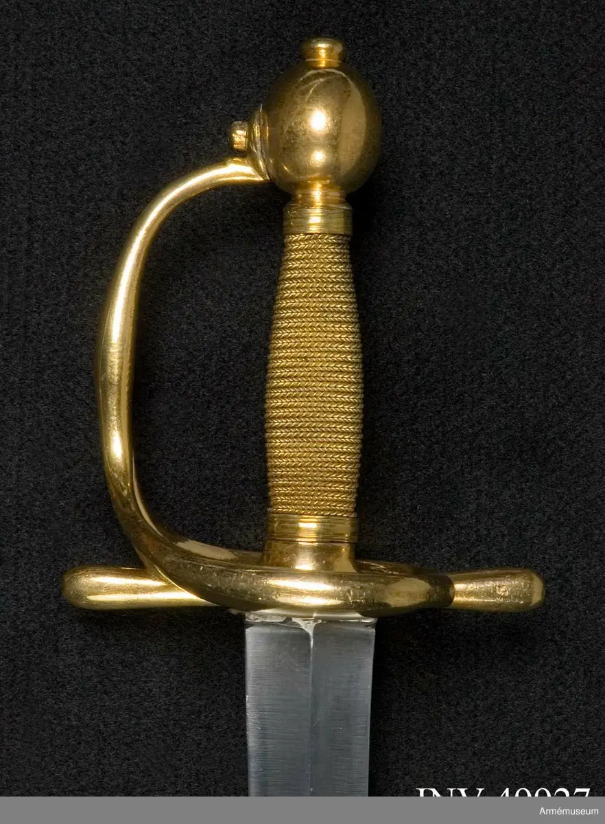 Värja m/1701 -Armémuseum / DigitaltMuseum