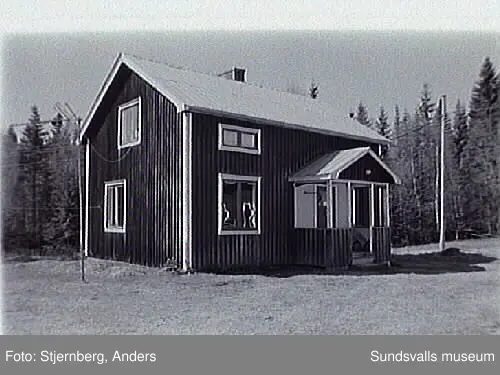 Per-Albin torp från 1940. -Sundsvalls museum / DigitaltMuseum