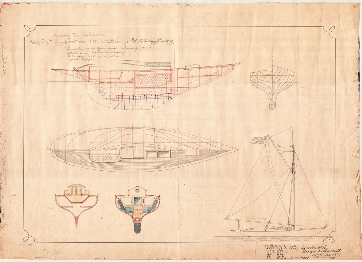 Ritning -Sjöhistoriska museet / DigitaltMuseum